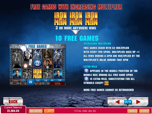 Iron Man 2 Marvel Comic Slot Review